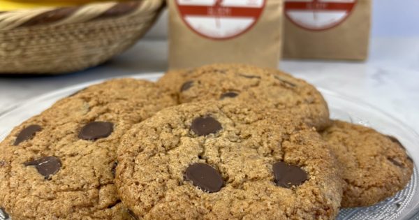 Banana Choc Chip Cookies | Lisa's Choice